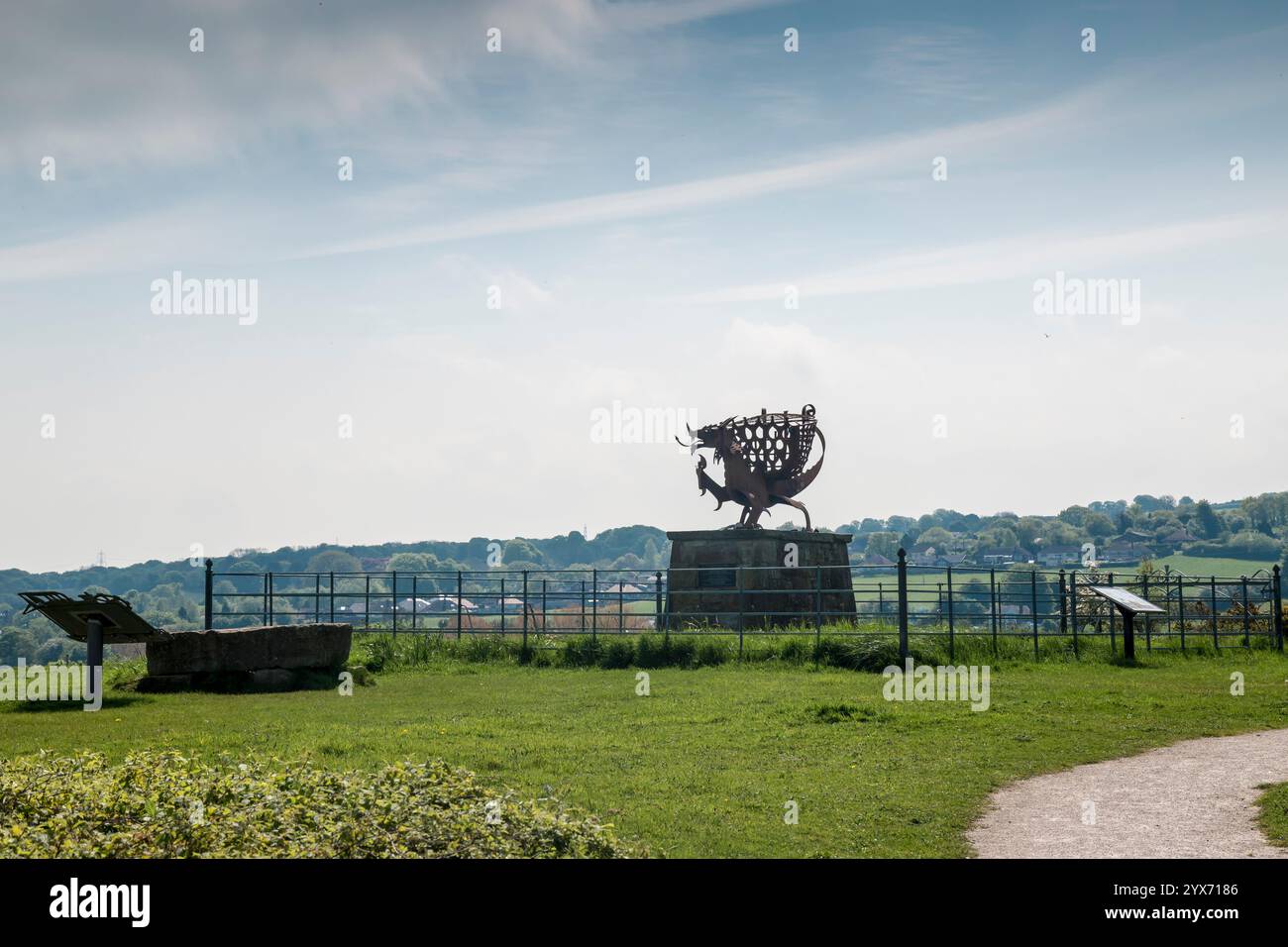 The Bagillt Jubilee Beacon at Bettisfield Colliery historical 1872 ...