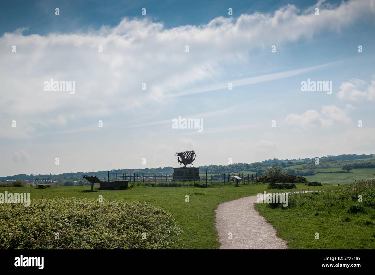 The Bagillt Jubilee Beacon at Bettisfield Colliery historical 1872 ...