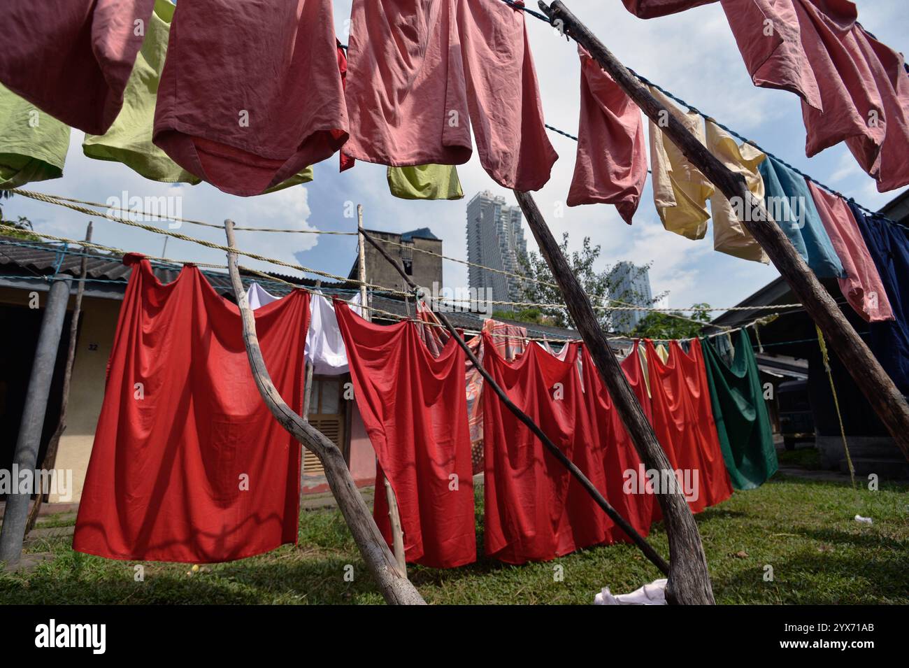 (241214) -- COLOMBO, Dec. 14, 2024 (Xinhua) -- This photo shows a view ...