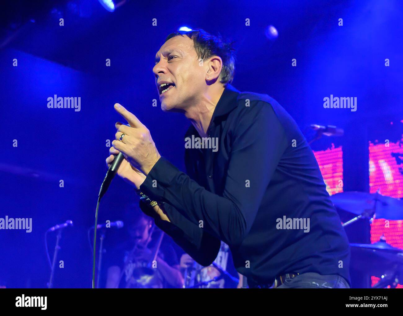 Nottingham, United Kingdom, 13 December 2024. Event: Rock City - Shed Seven. Pictured: Rick ...