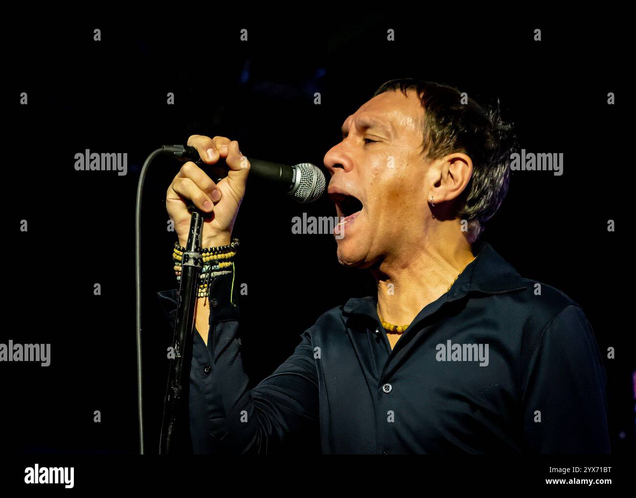 Nottingham, United Kingdom, 13 December 2024. Event: Rock City - Shed Seven. Pictured: Rick ...