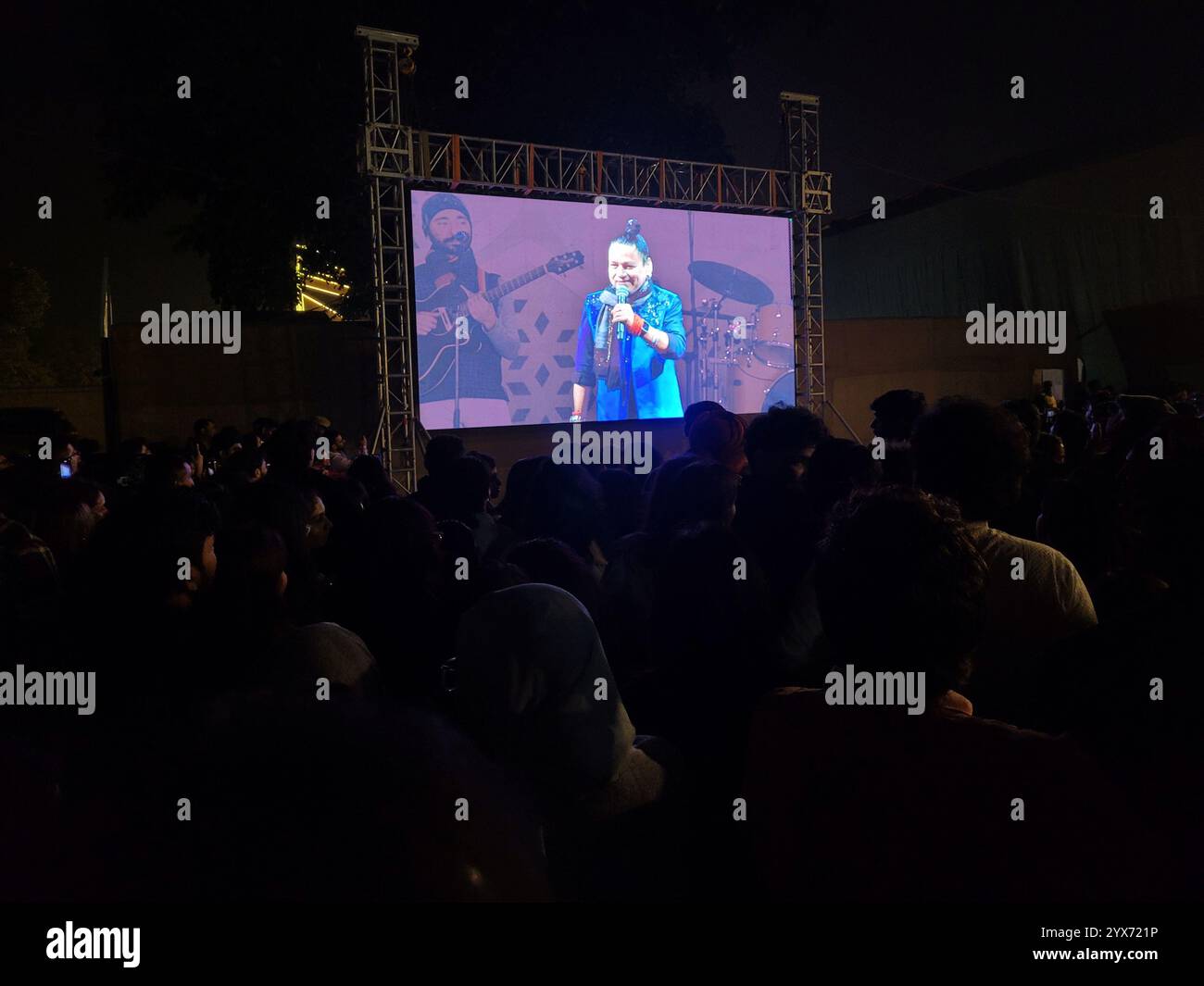 Jashn e Rekhta, world's biggest urdu festival in Delhi. Photo credit: Umar Dar Stock Photo - Alamy