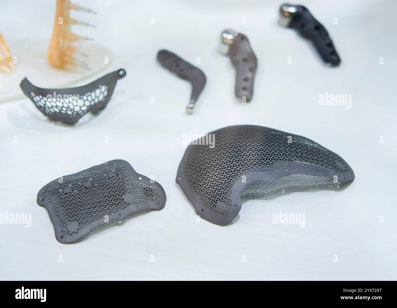Implants and prostheses printed on 3D printer from biocompatible ...