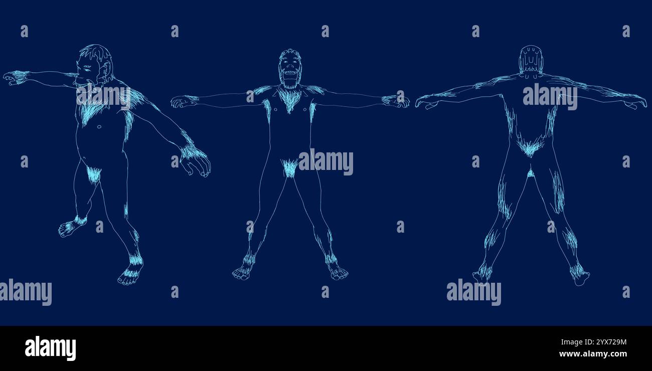 Back view man vectors hi-res stock photography and images - Alamy