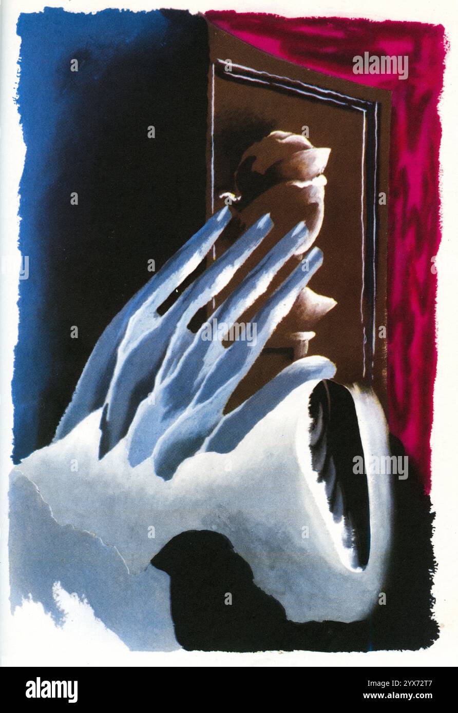 The Raven, Illustration for Edgar Allan Poe's Works, by E. McKnight ...