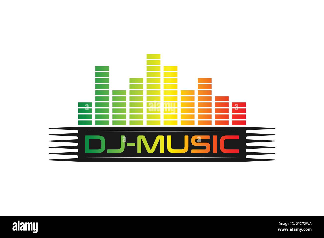 Music Studio Recording, Sound wave Logo Design Inspiration Stock Vector ...