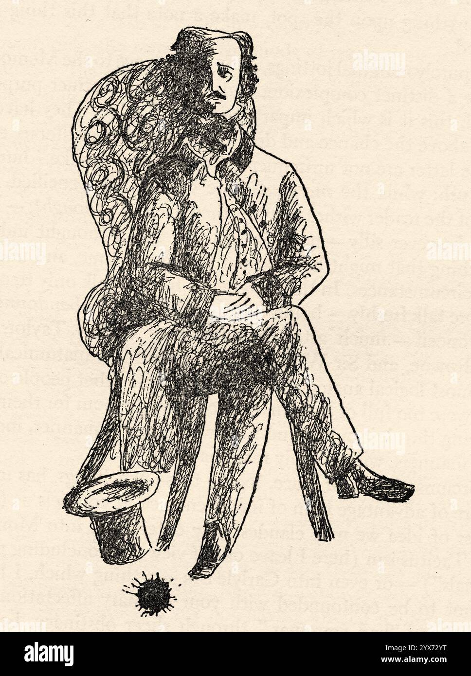 Edgar allan poe raven hi-res stock photography and images - Alamy