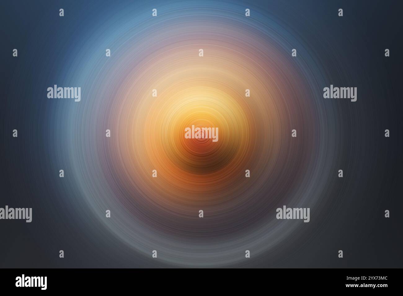 A mesmerizing abstract colorful background of concentric circles ...