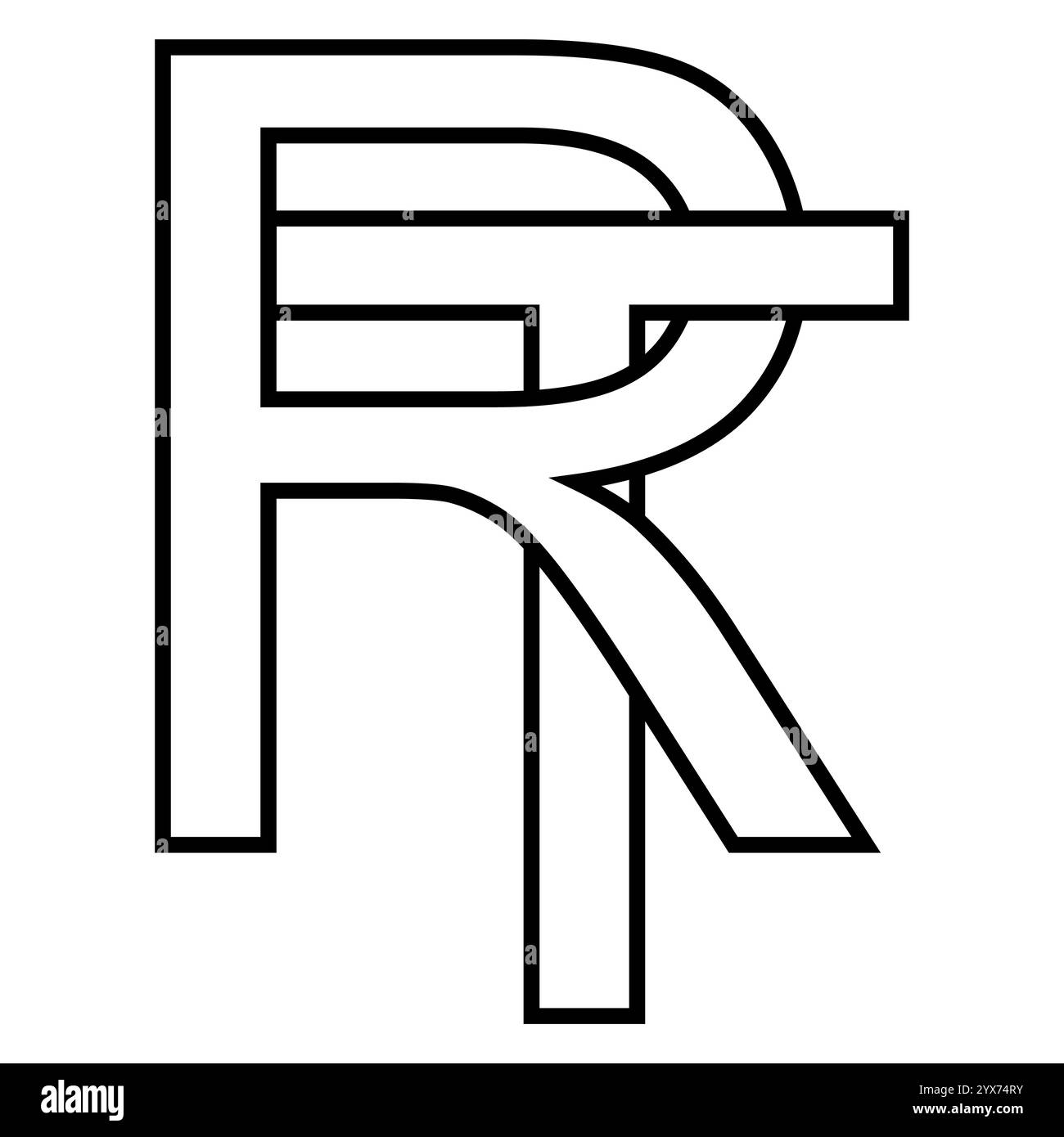 R t logo hi-res stock photography and images - Alamy