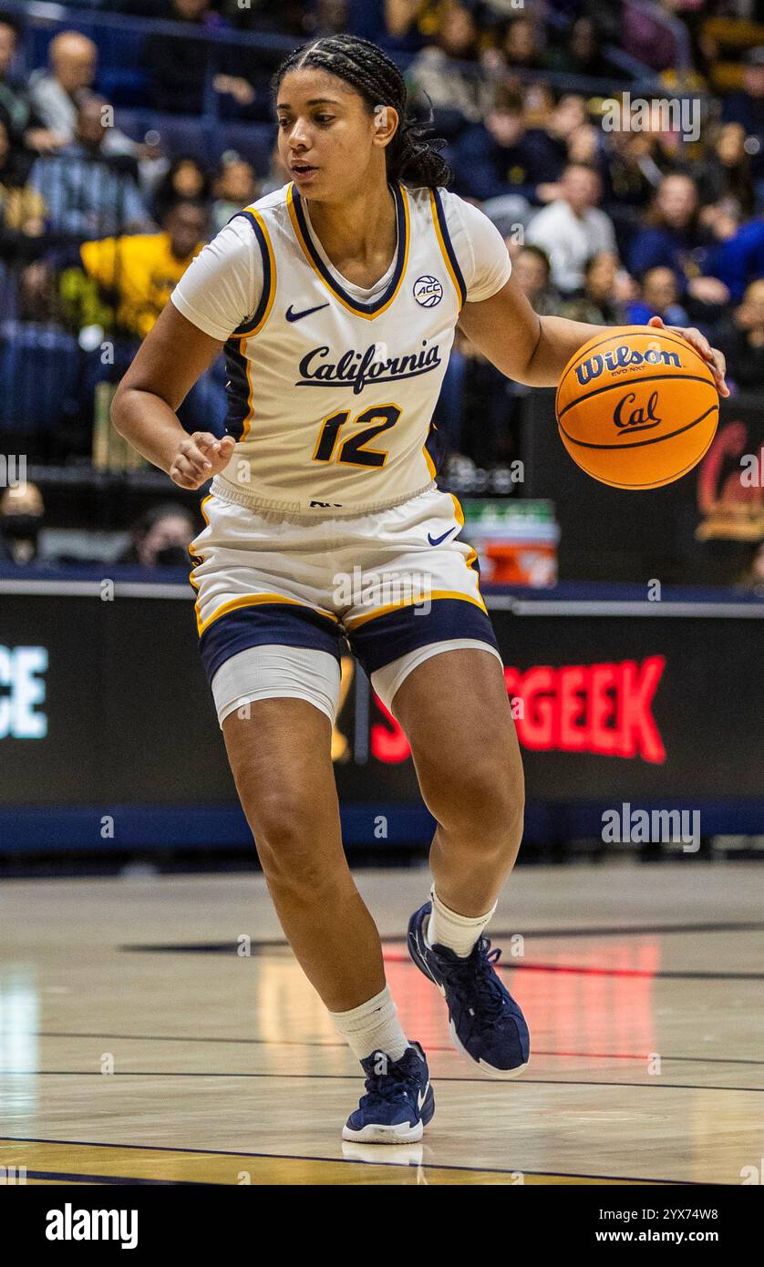 December 13 2024 Berkeley, CA U.S.A. California guard Gisella Maul (12 ...