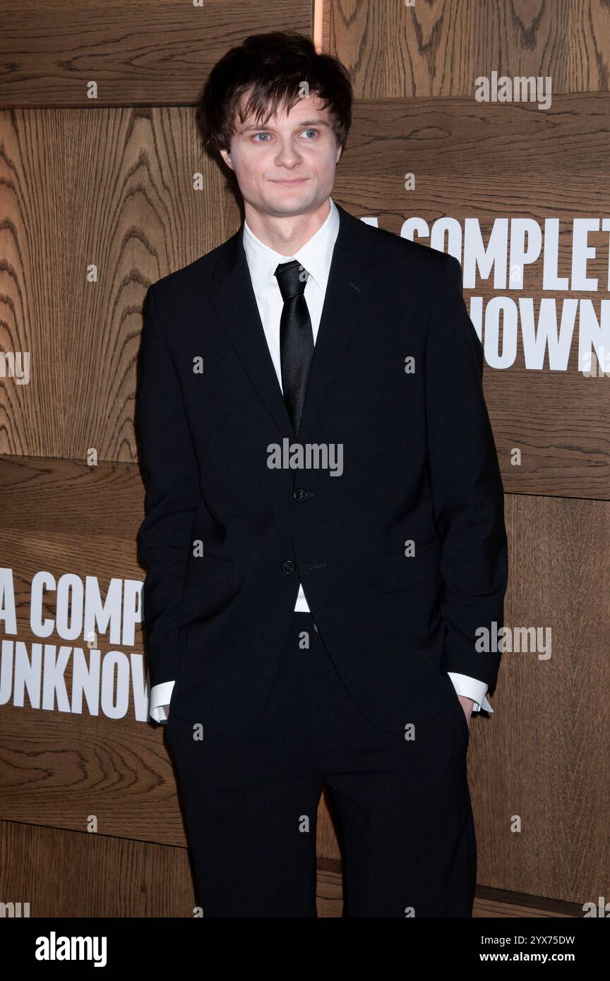 Charlie Tahan bei der Premiere des Kinofilms 'A Complete Unknown' im ...