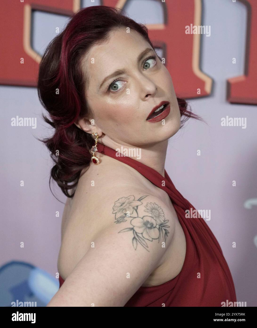 Los Angeles, USA. 13th Dec, 2024. Rachel Bloom arrives at THE SIMPSONS ...