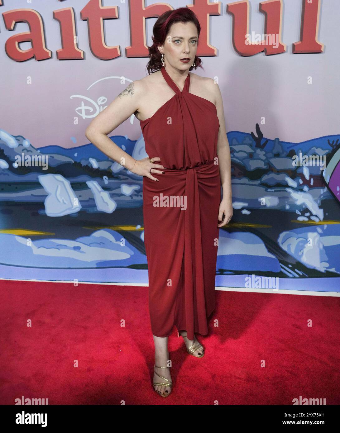 Los Angeles, USA. 13th Dec, 2024. Rachel Bloom arrives at THE SIMPSONS ...