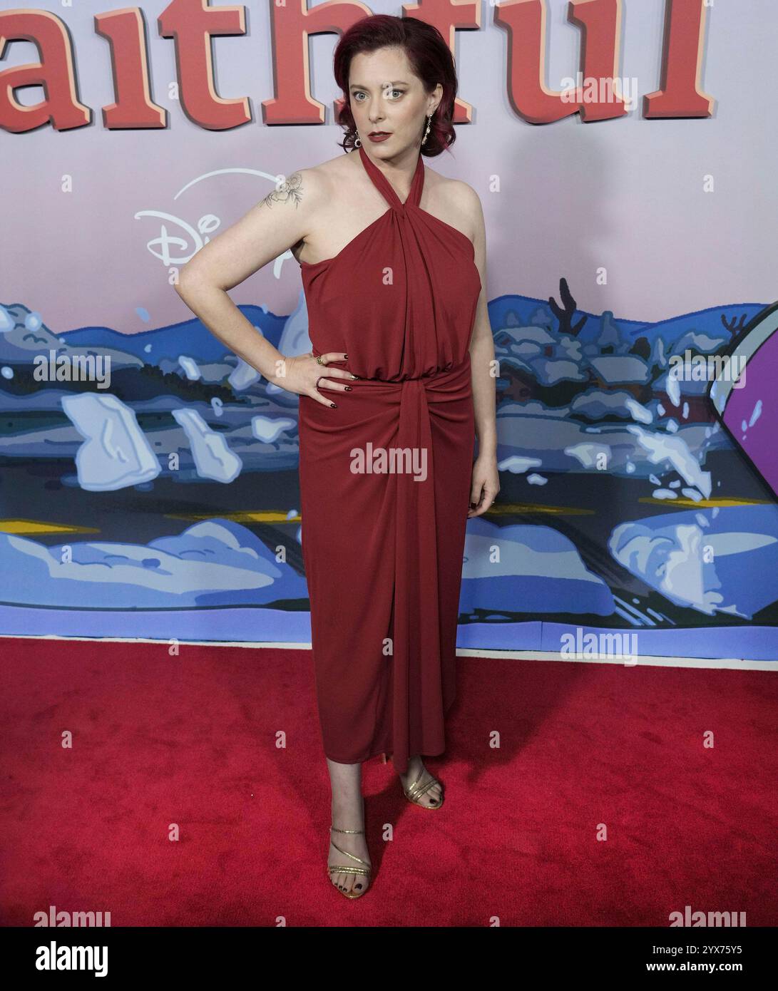Los Angeles, USA. 13th Dec, 2024. Rachel Bloom arrives at THE SIMPSONS ...