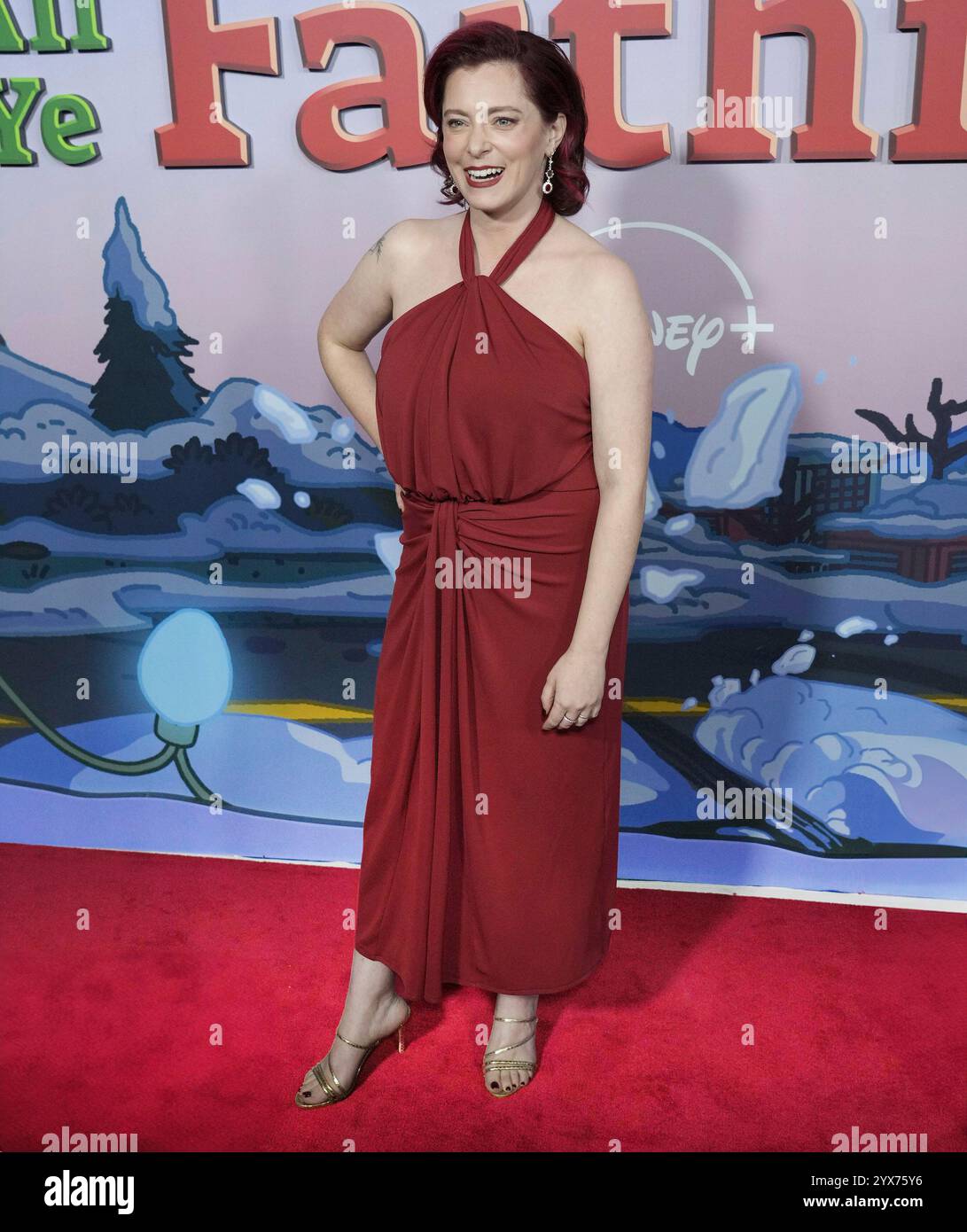 Los Angeles, USA. 13th Dec, 2024. Rachel Bloom arrives at THE SIMPSONS ...
