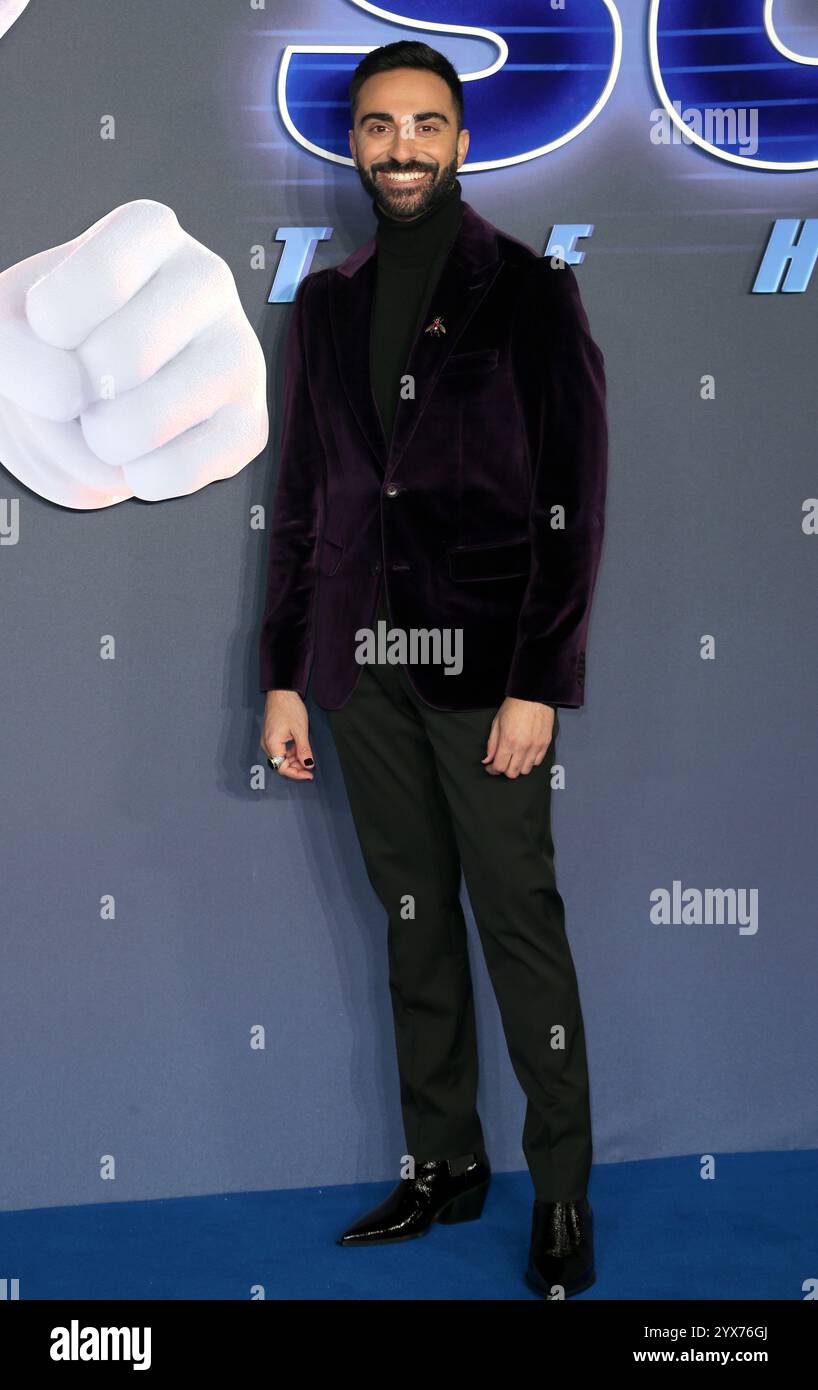 Lee Majdoub attends the "Sonic The Hedgehog 3" UK Premiere at Cineworld ...