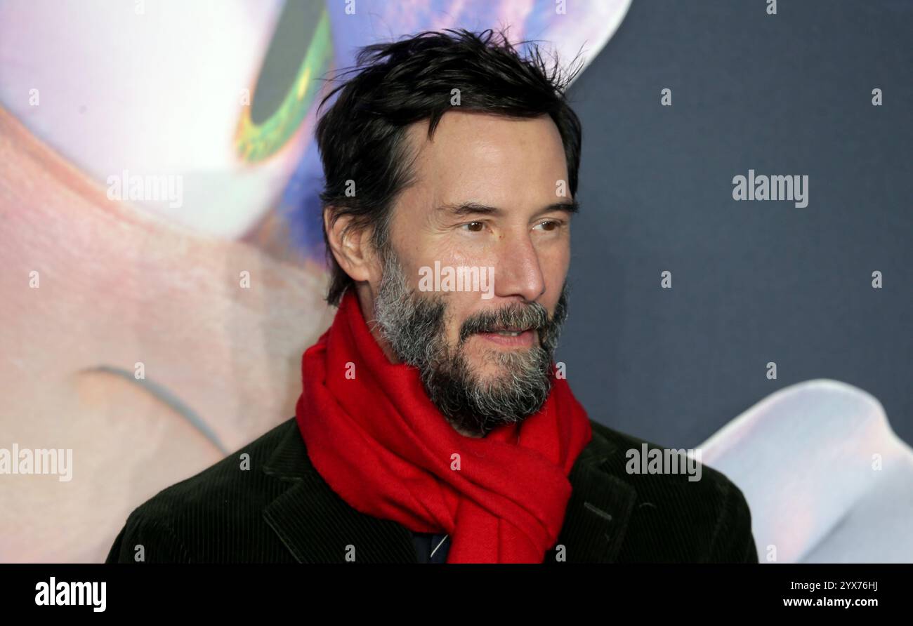 Keanu Reeves attends the "Sonic The Hedgehog 3" UK Premiere at ...