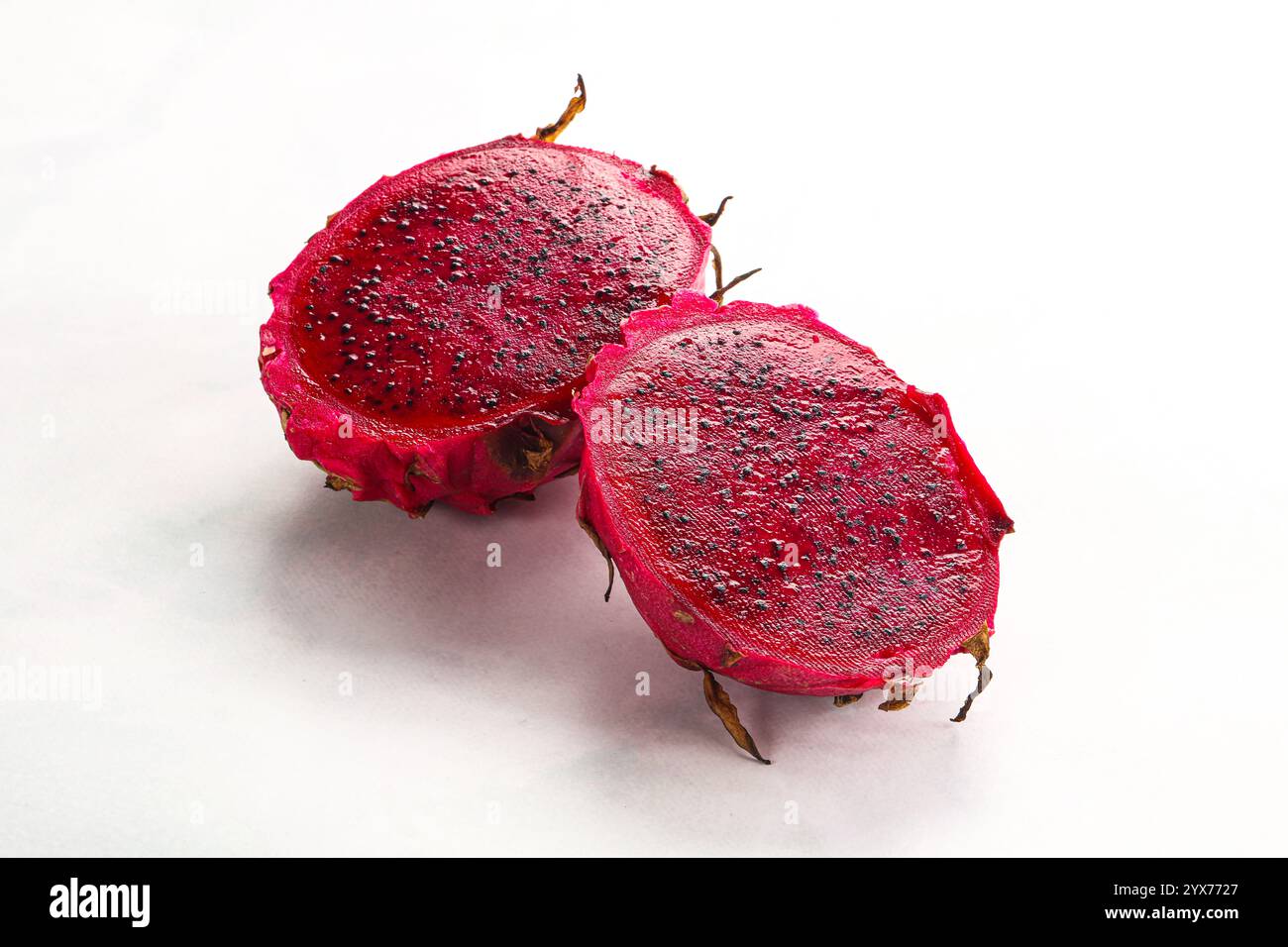 Raw sweet red dragon fruit - pitahaya Stock Photo - Alamy