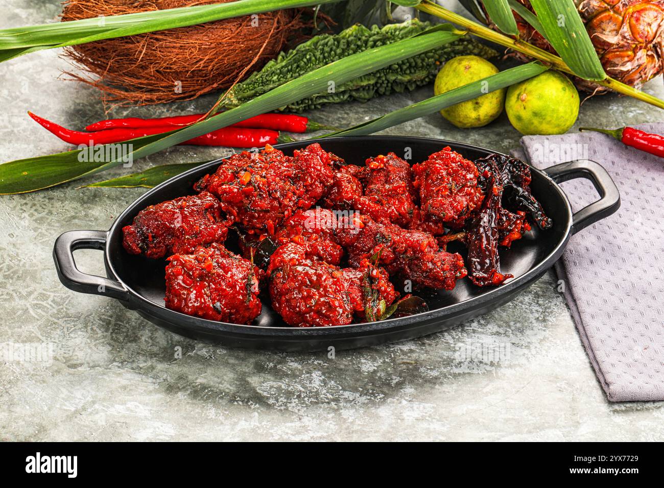 Indian snack chicken 65 hi-res stock photography and images - Alamy