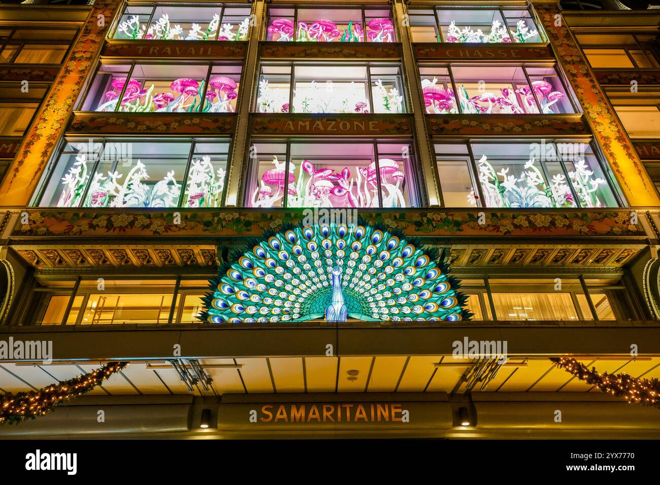 LA SAMARITAINE PARIS Stock Photo - Alamy