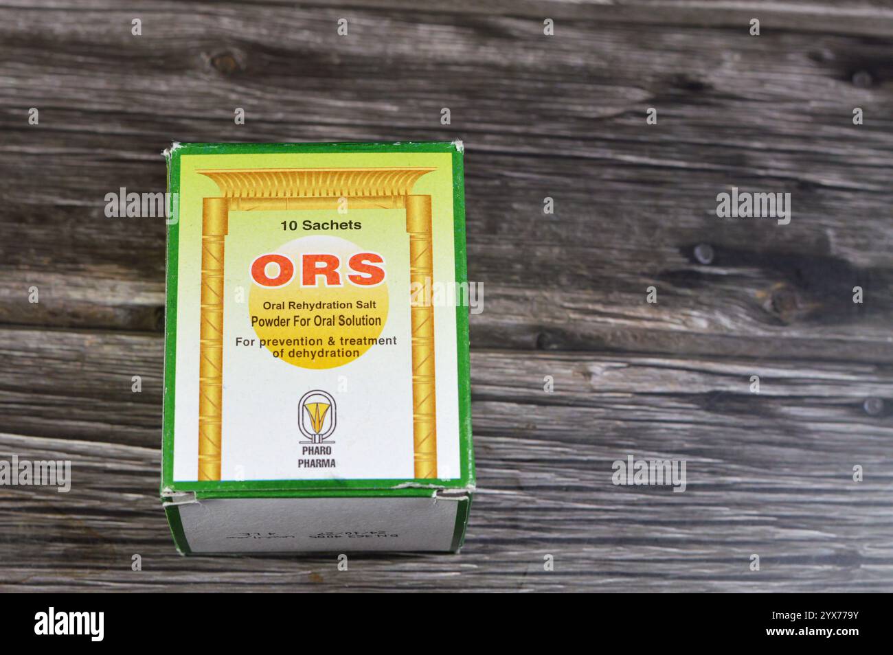 Cairo, Egypt, November 23 2024: ORS Oral Rehydration salt powder for ...