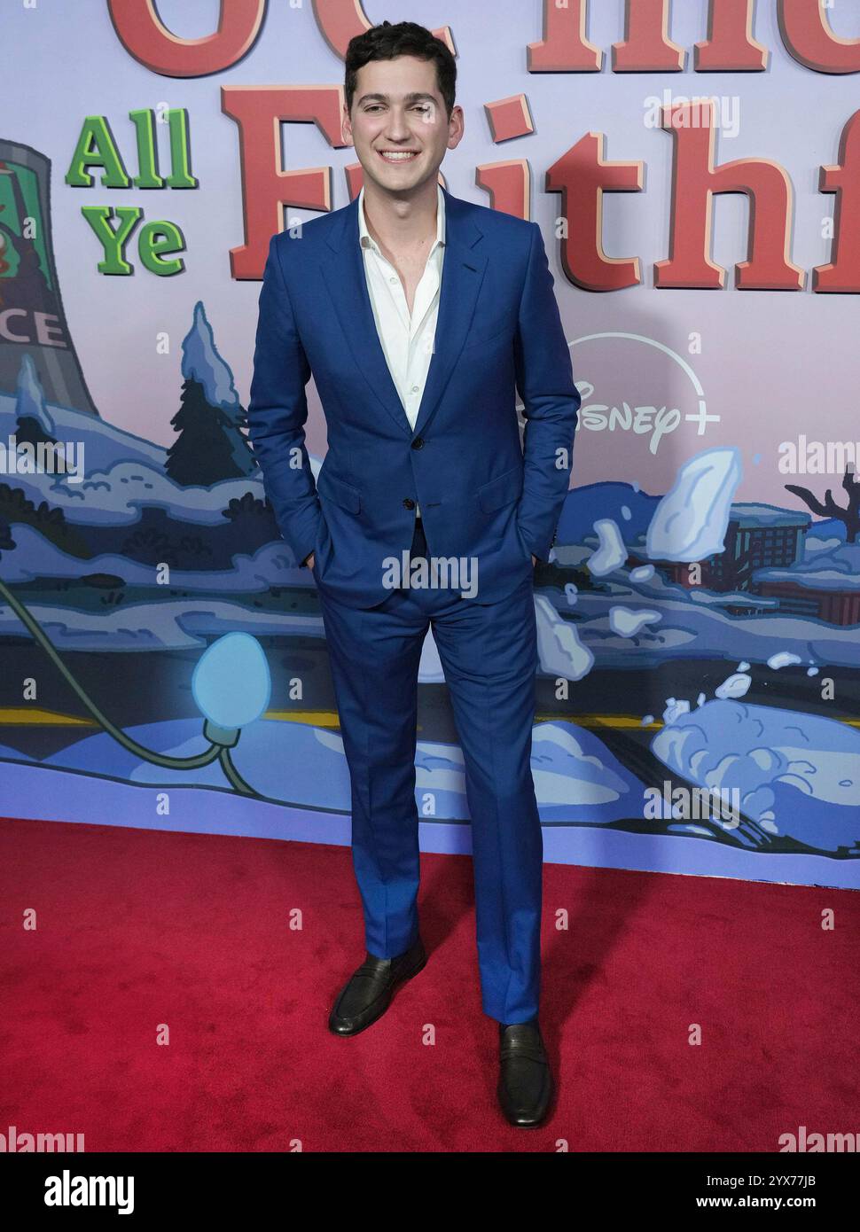 Los Angeles, USA. 13th Dec, 2024. Matt Friend arrives at THE SIMPSONS ...