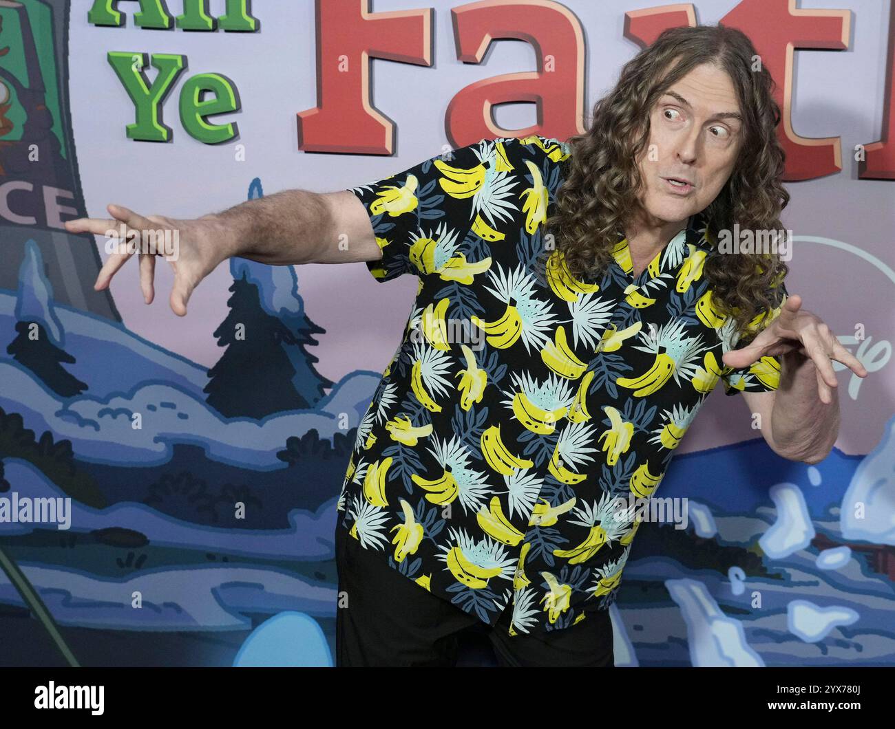 Los Angeles, USA. 13th Dec, 2024. Weird Al Yankovic arrives at THE ...