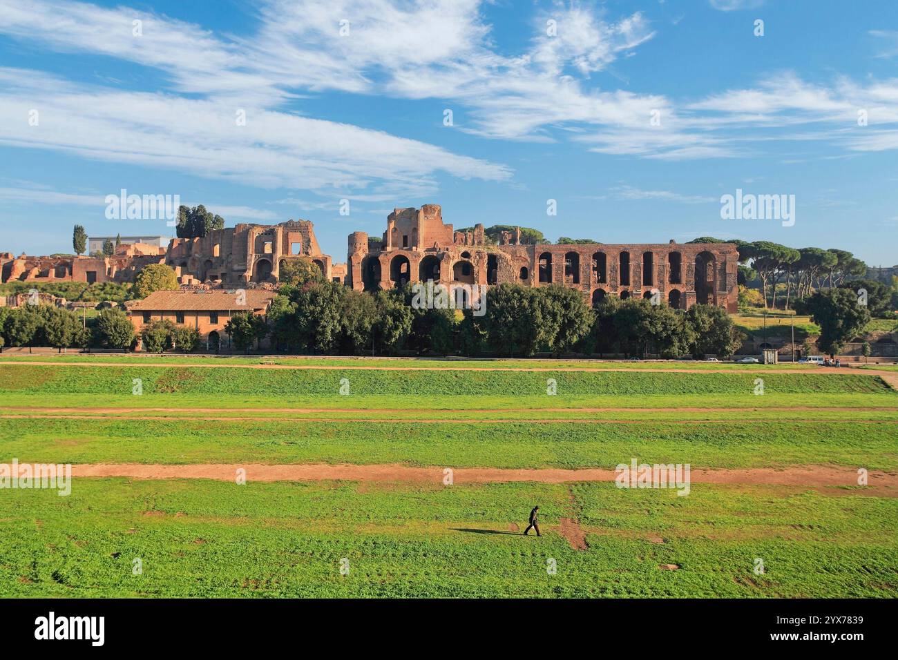 Italy Lazio Rome Circo Massimo (Circus Maximus Stock Photo - Alamy