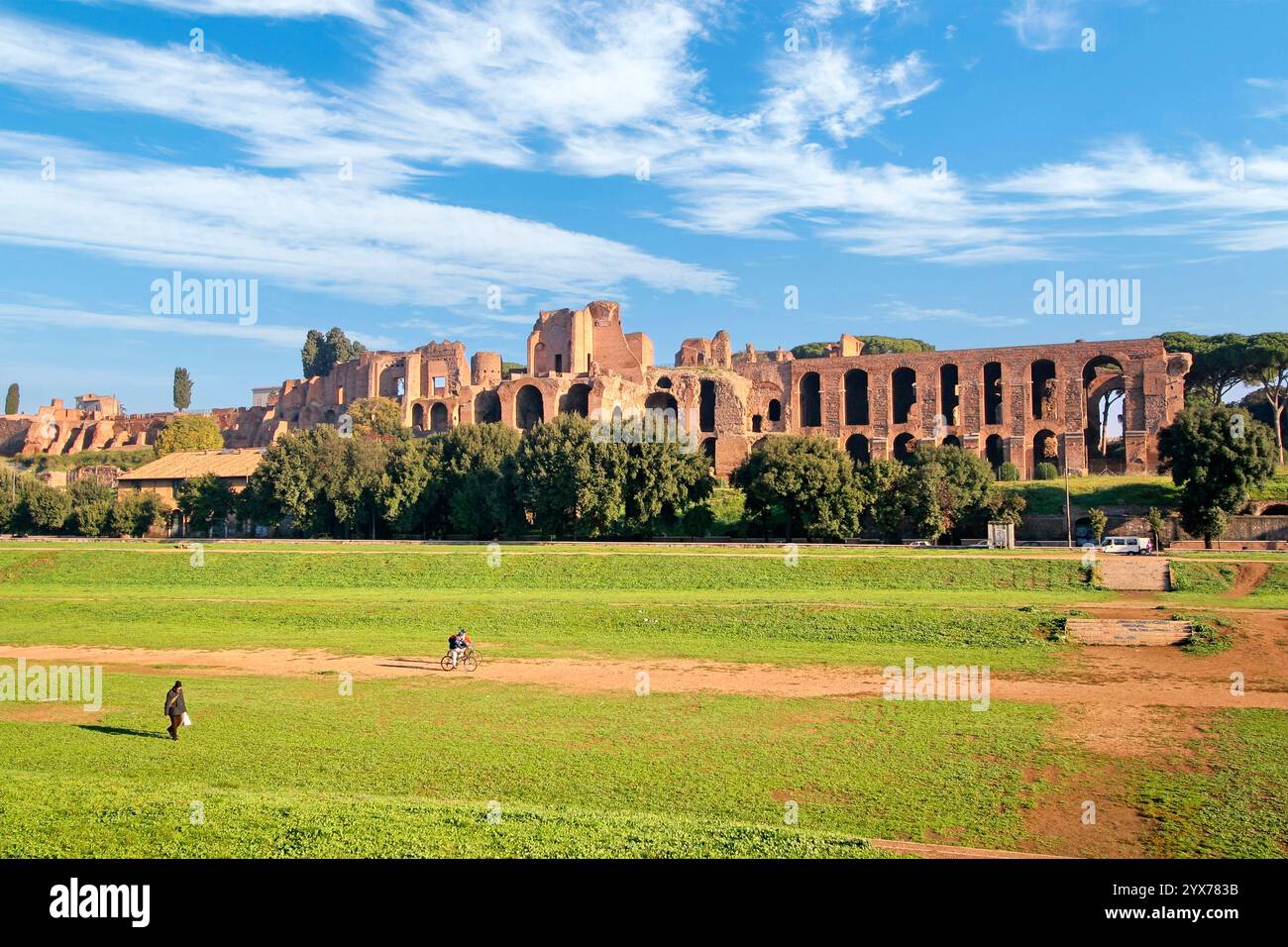 Italy Lazio Rome Circo Massimo (Circus Maximus Stock Photo - Alamy