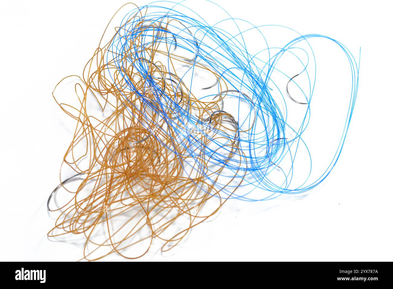 Surgical sutures of Polypropylene non-absorbable and catgut absorbable ...