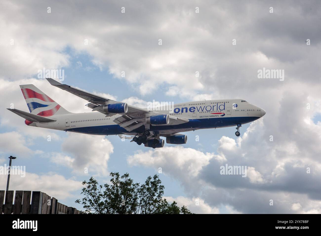 British Airways Boeing 747-436 G-CIVL London Heathrow Stock Photo - Alamy
