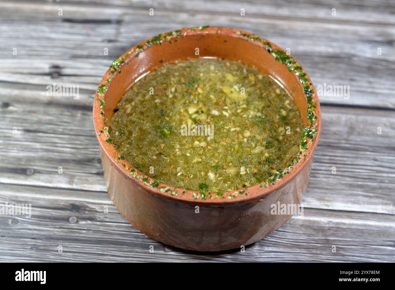 Molokhia with chicken hi-res stock photography and images - Alamy