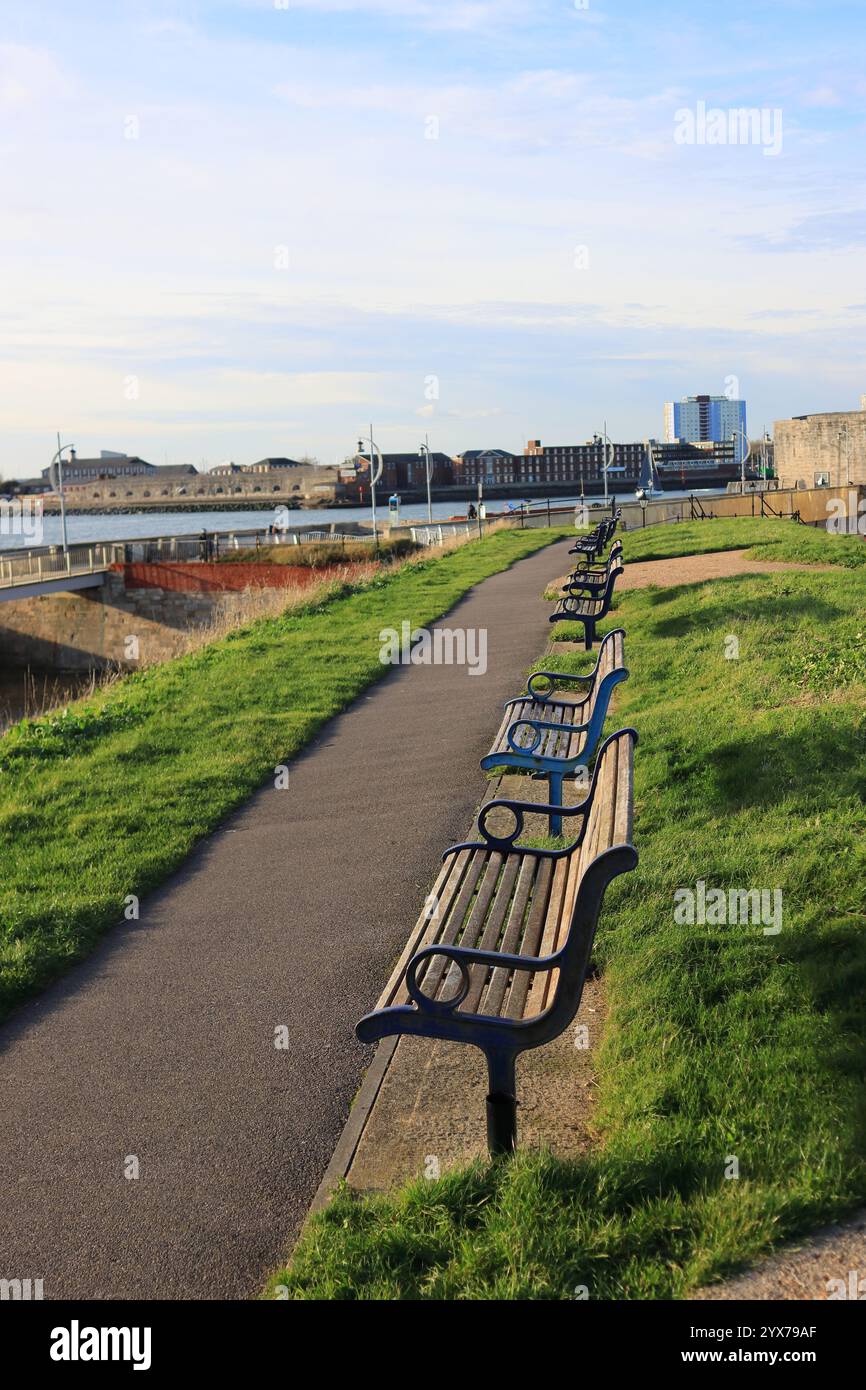 Old Portsmouth and Southsea, Hampshire, England. 28 November 2024 ...