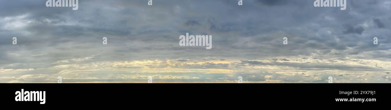 Cold windy weather storm sky. Atmosphere cloudscape panoramic outdoors ...