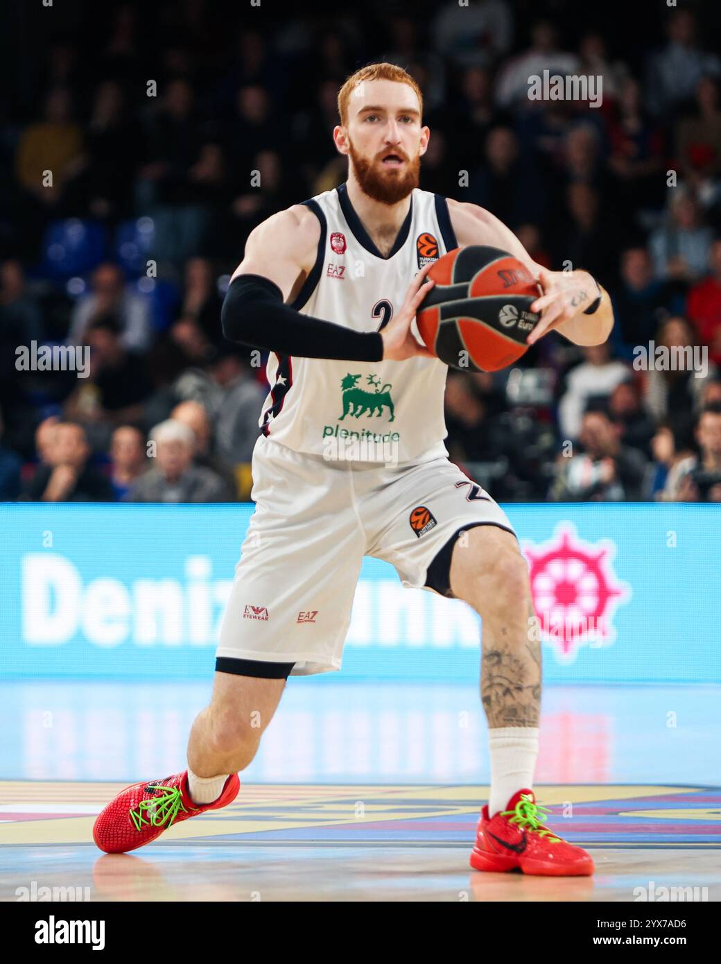 Niccolo Mannion Nico of EA7 Emporio Armani Milan during the Turkish ...