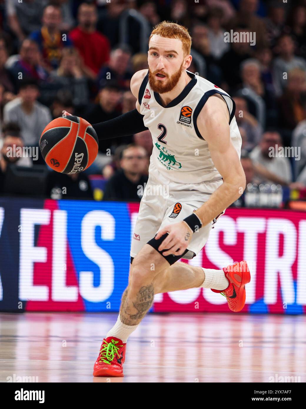 Niccolo Mannion Nico of EA7 Emporio Armani Milan during the Turkish ...