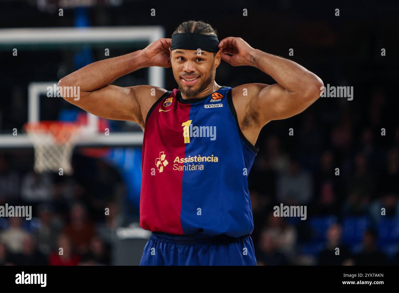 Justin Lamar Anderson of FC Barcelona during the Turkish Airlines ...