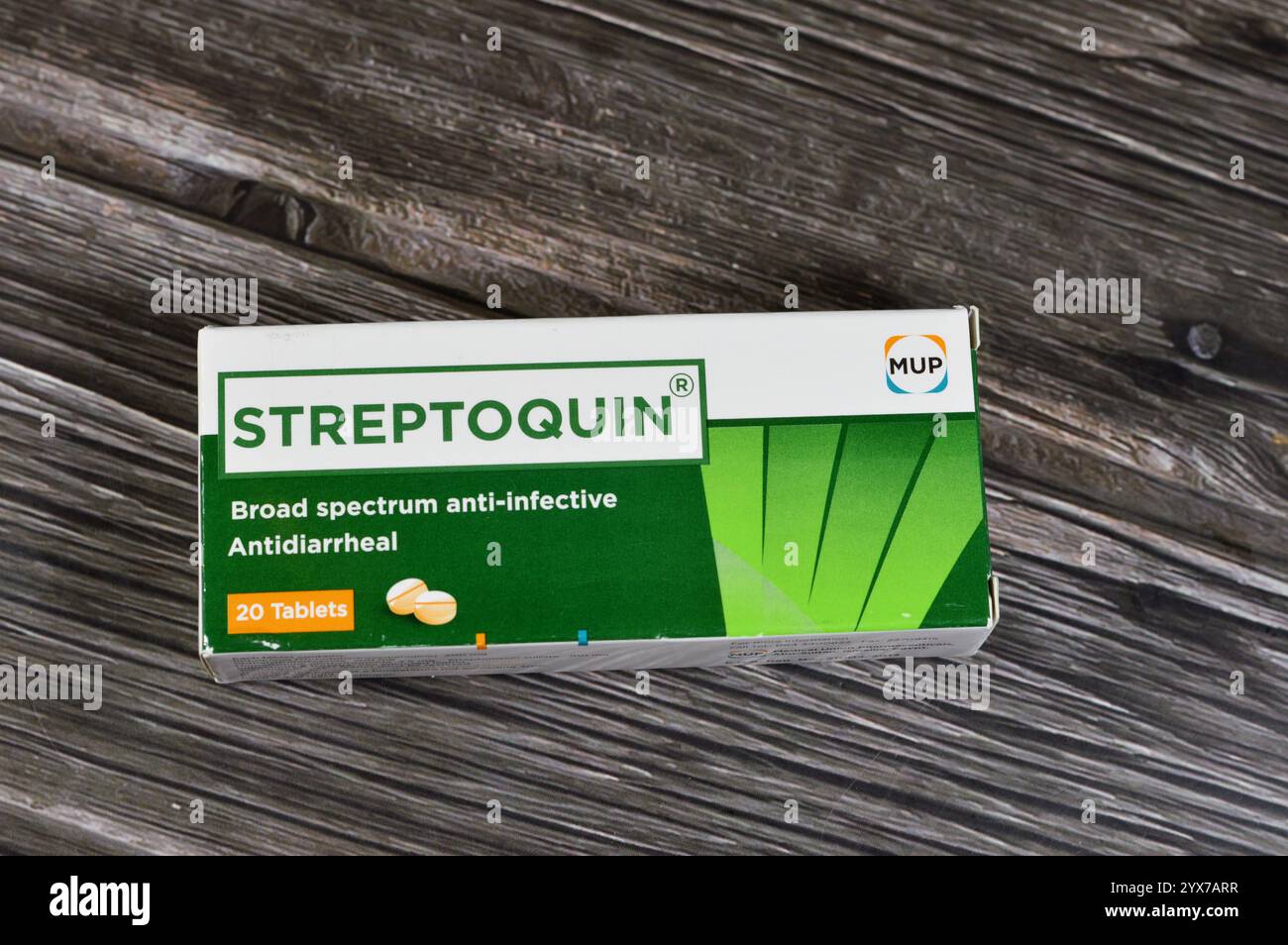 Cairo, Egypt, November 27 2024: Streptoquin Tablets, effective ...