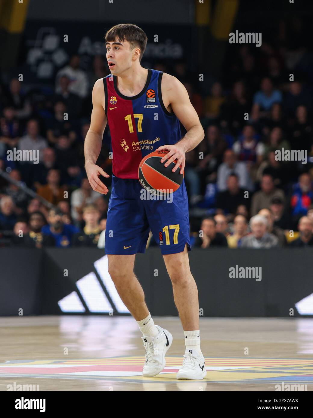 Juan Nuñez Garcia of FC Barcelona during the Turkish Airlines ...