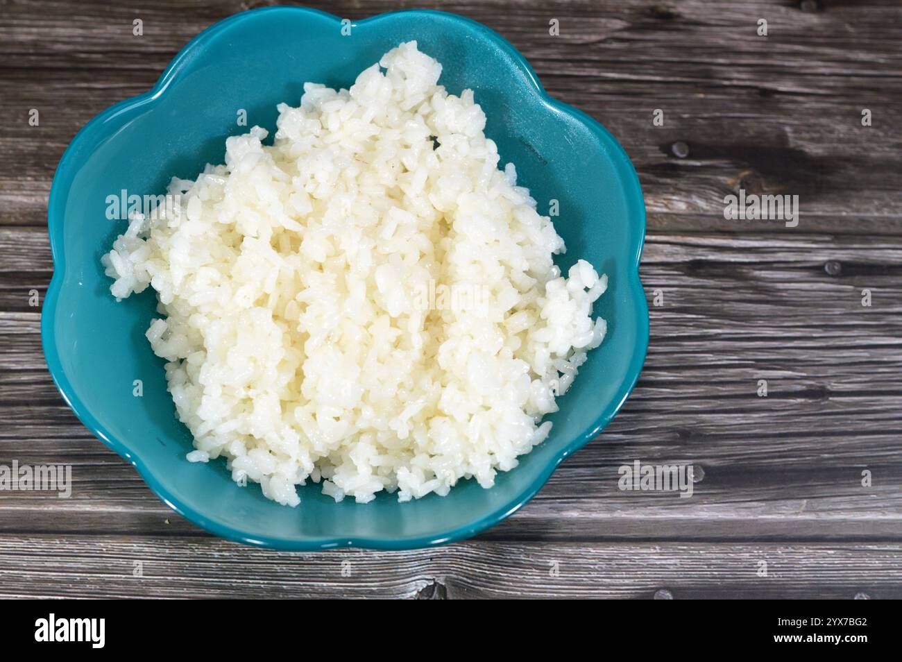 Egyptian white rice cooked on hot steam, grilled in oil or ghee then ...