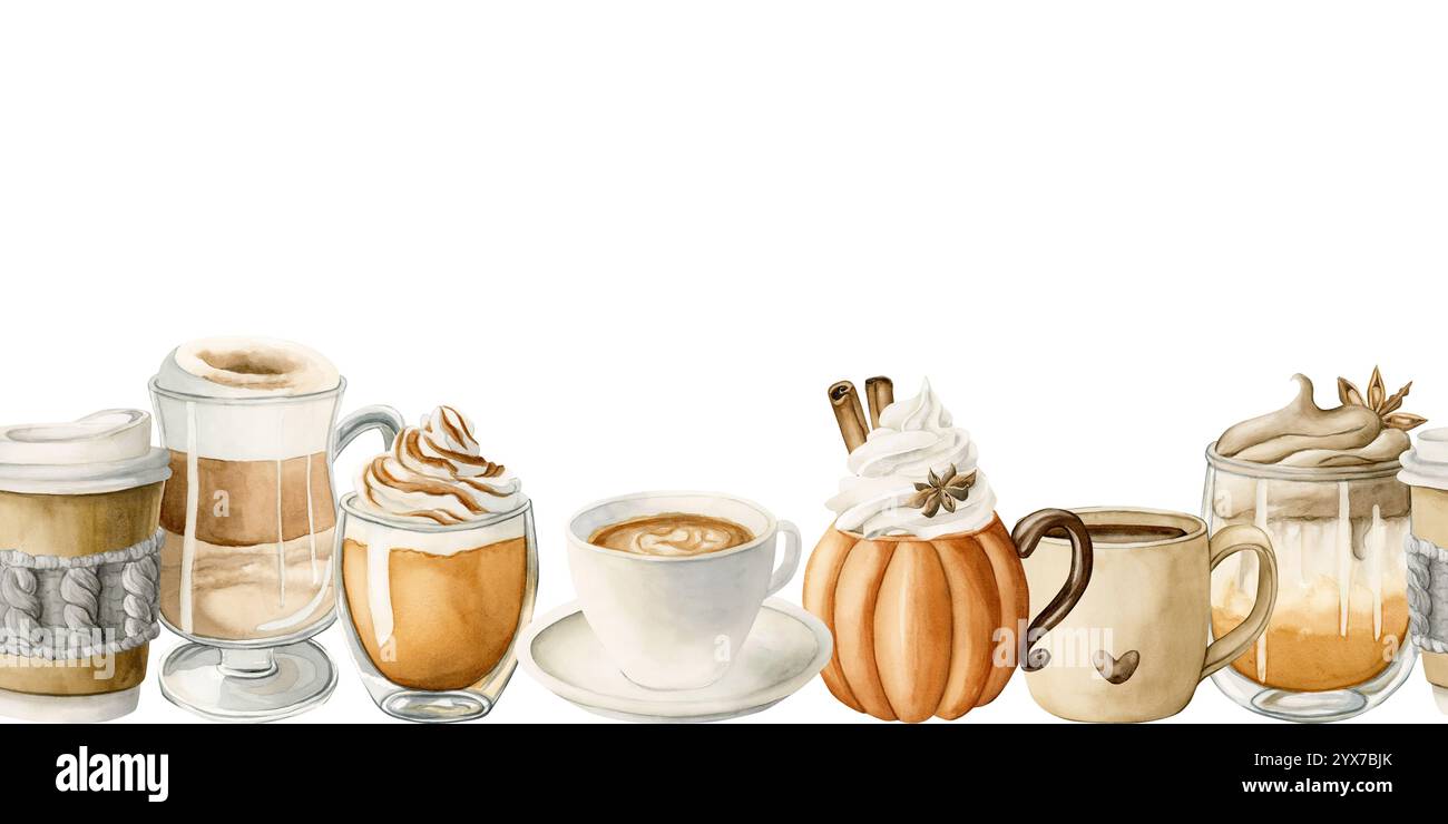 Coffee Latte Macchiato, Pumpkin Spice Dalgona Coffee and other autumn ...