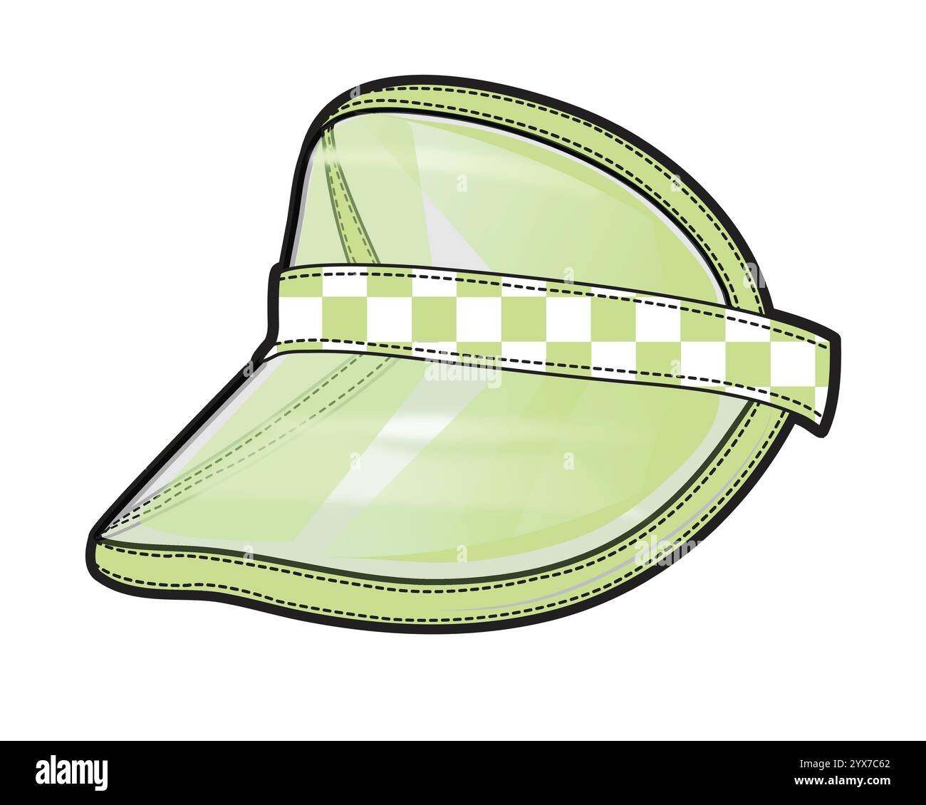 Men visor cap sketch Stock Vector Images - Alamy