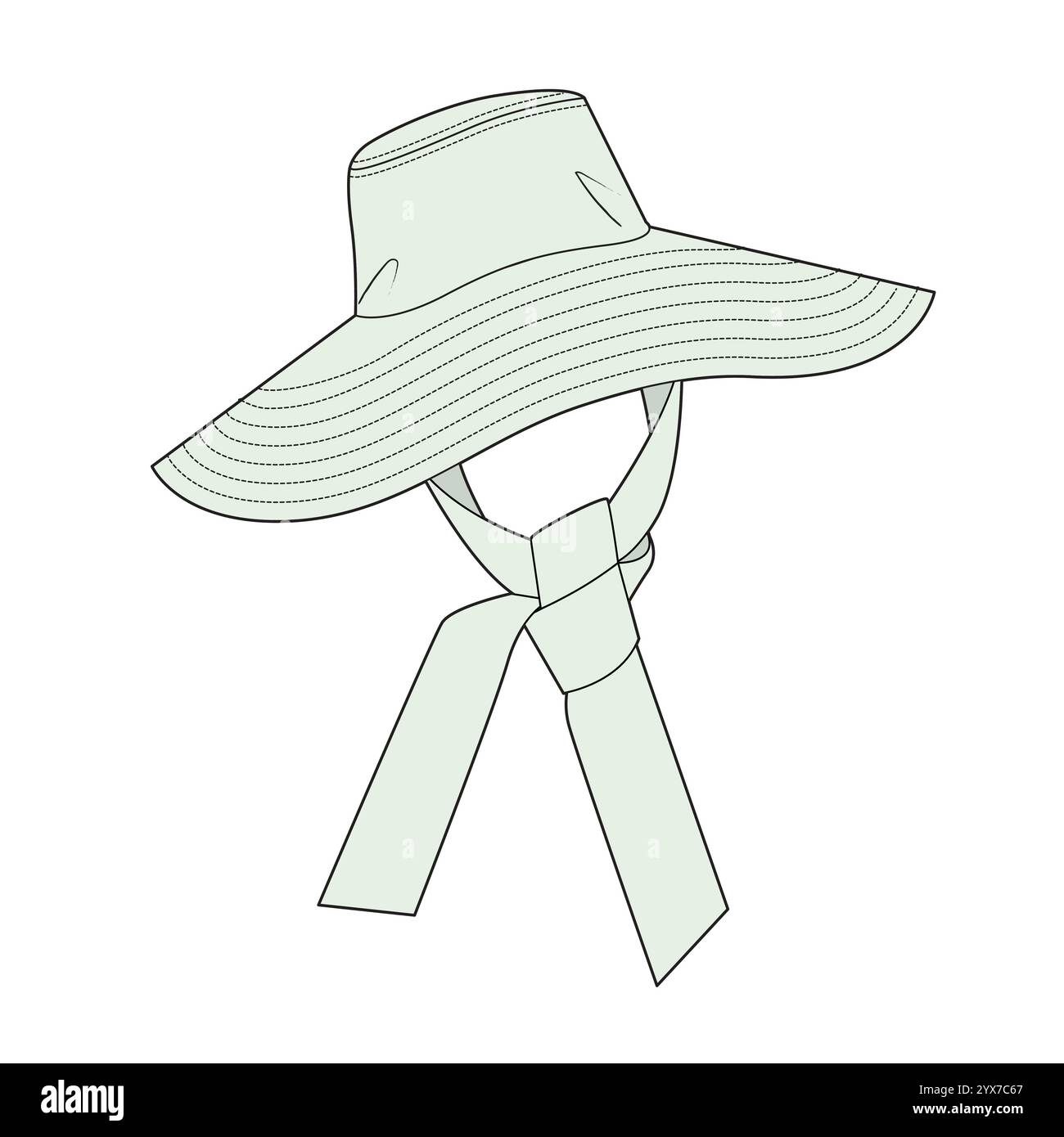 Women bucket hat drawing hi-res stock photography and images - Alamy
