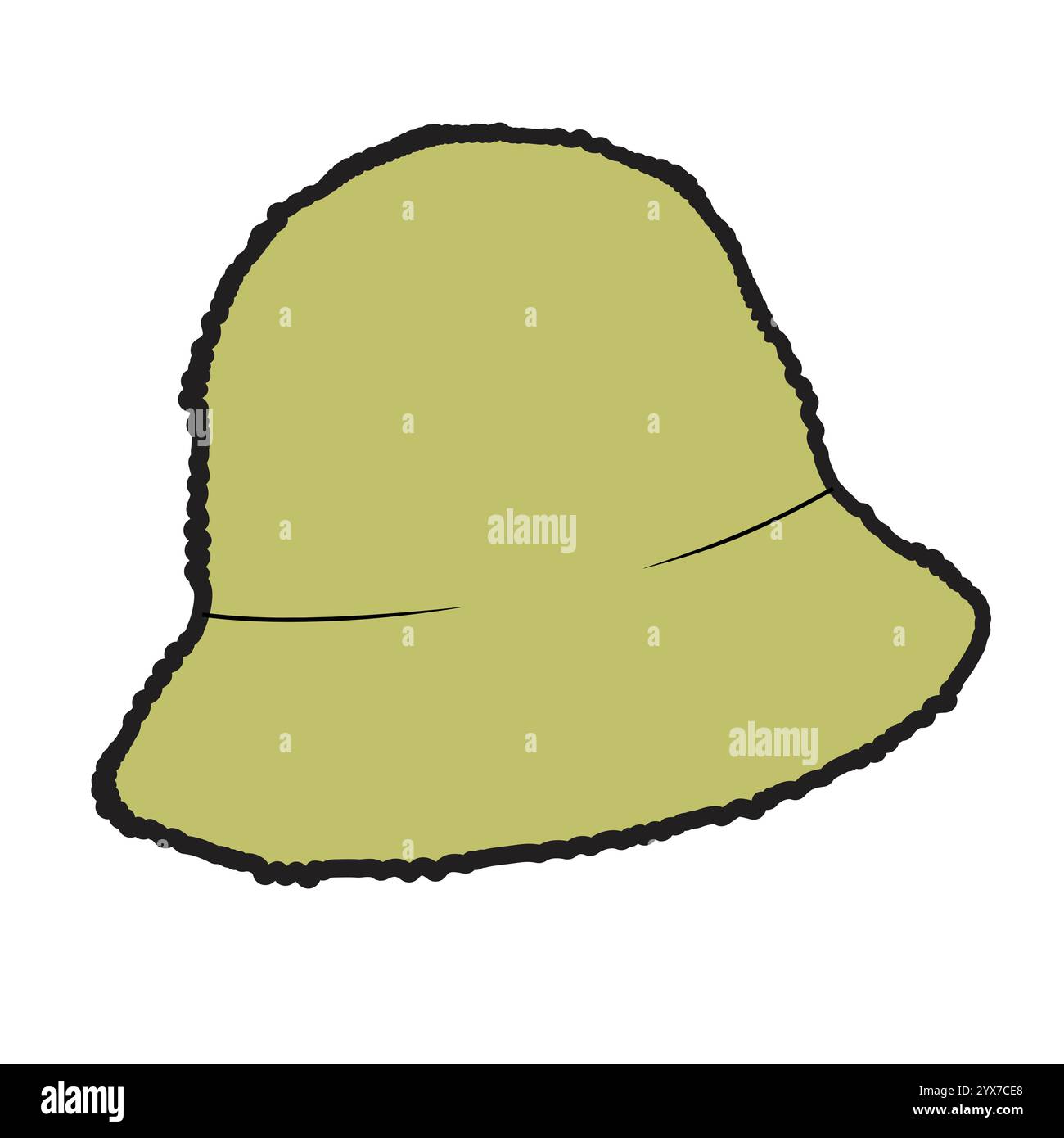 Bucket hat clipart Cut Out Stock Images & Pictures - Alamy