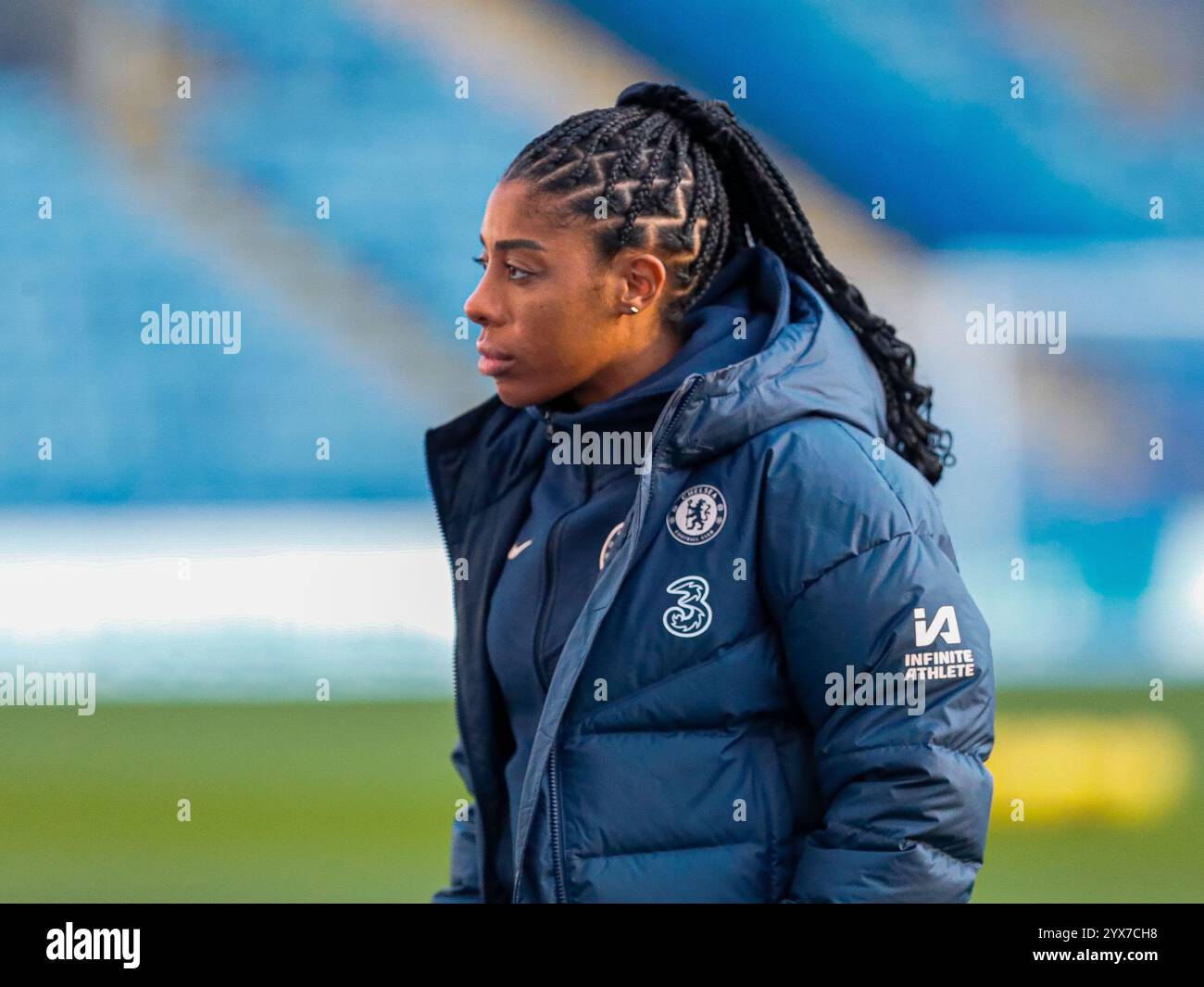 King Power Stadium, UK. 14th Dec, 2024. Ashley Lawrence (12 Chelsea ...