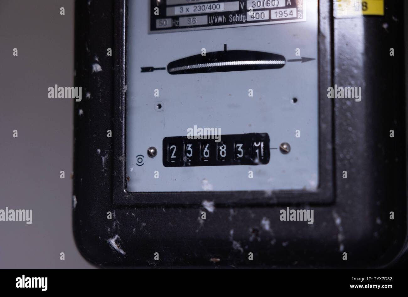 Analog electricity meter. Analog electricity meter for households ...