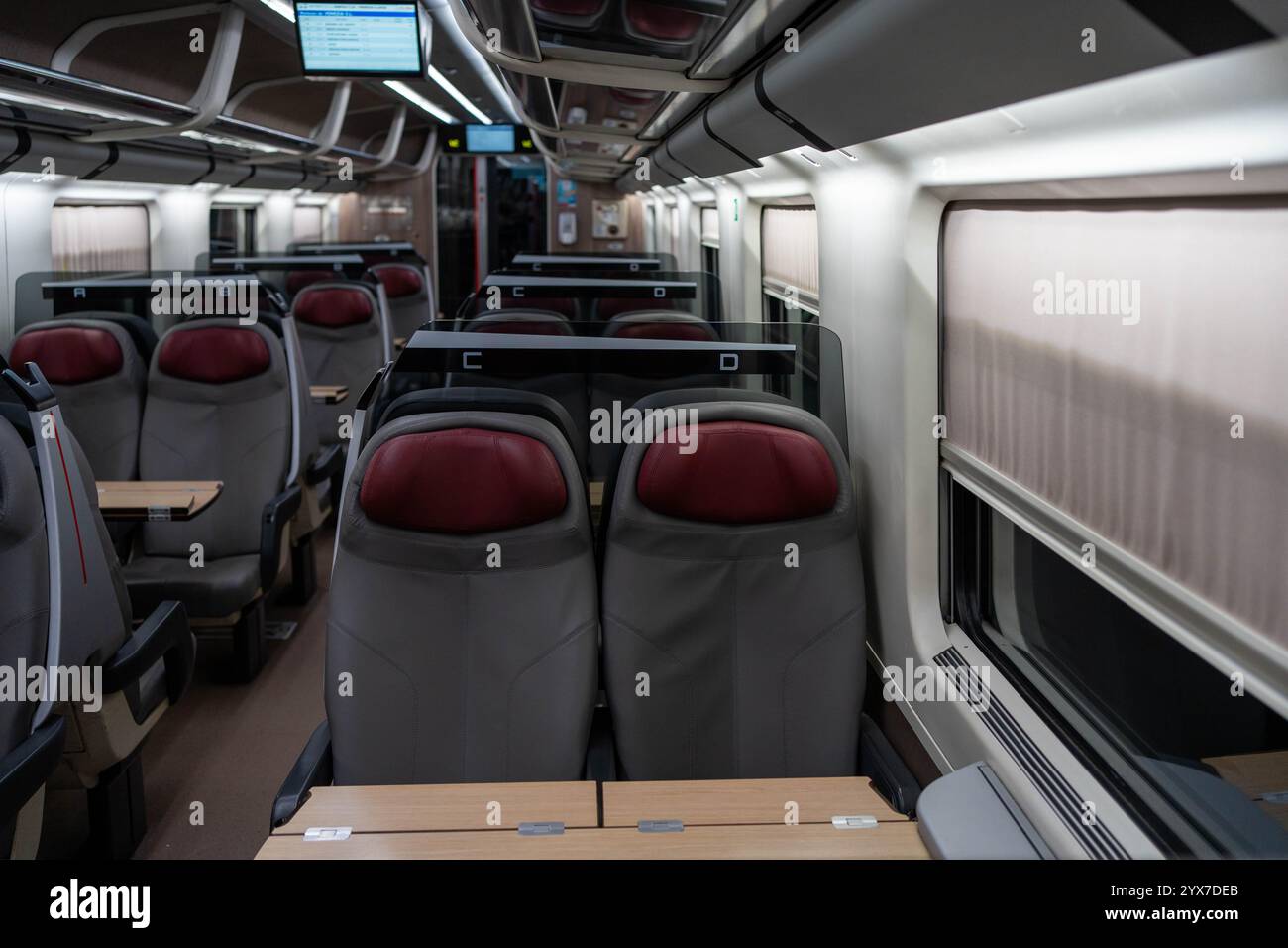 Quiet coach train hi-res stock photography and images - Alamy