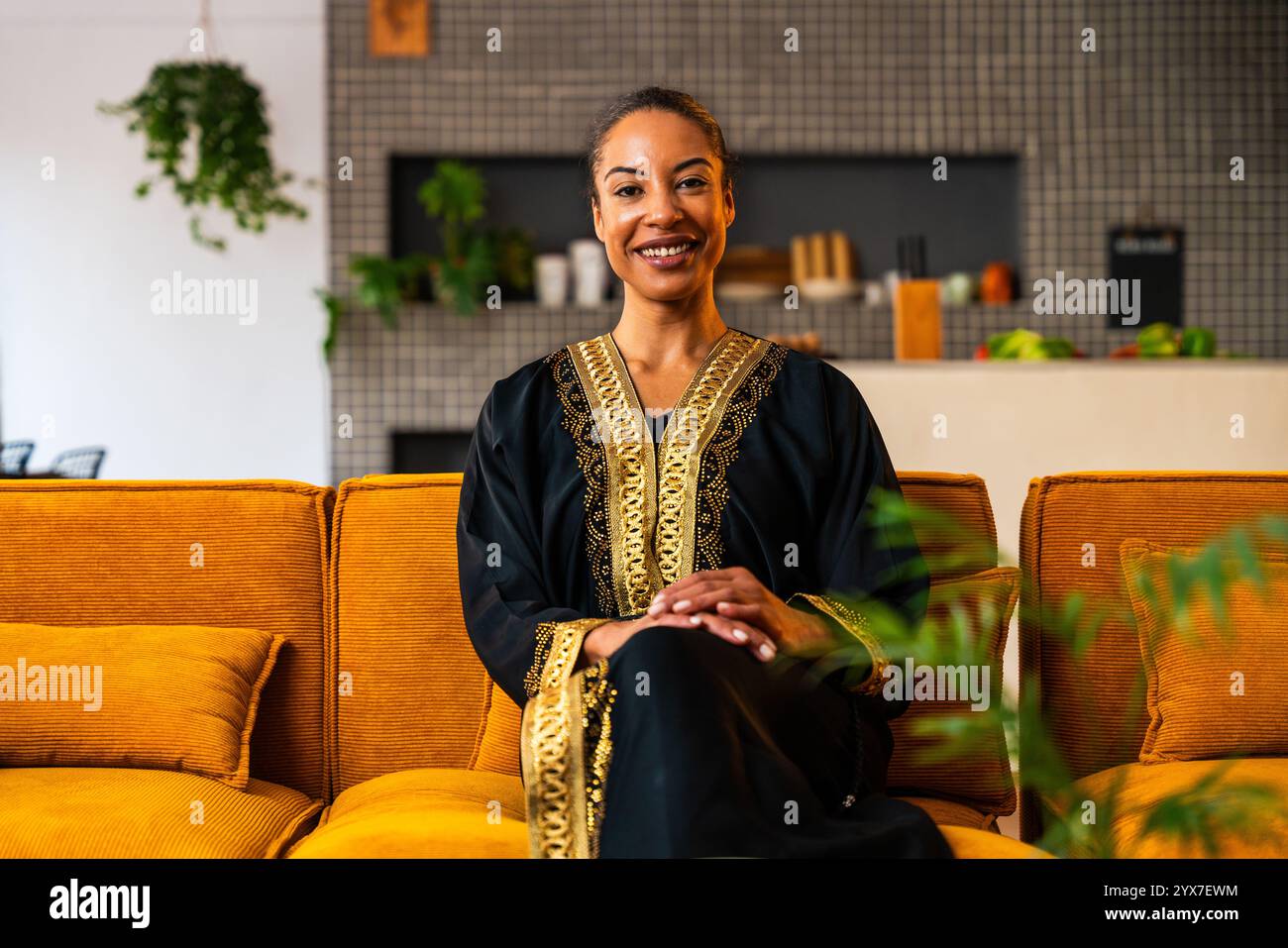 Emirate family at home hi-res stock photography and images - Alamy
