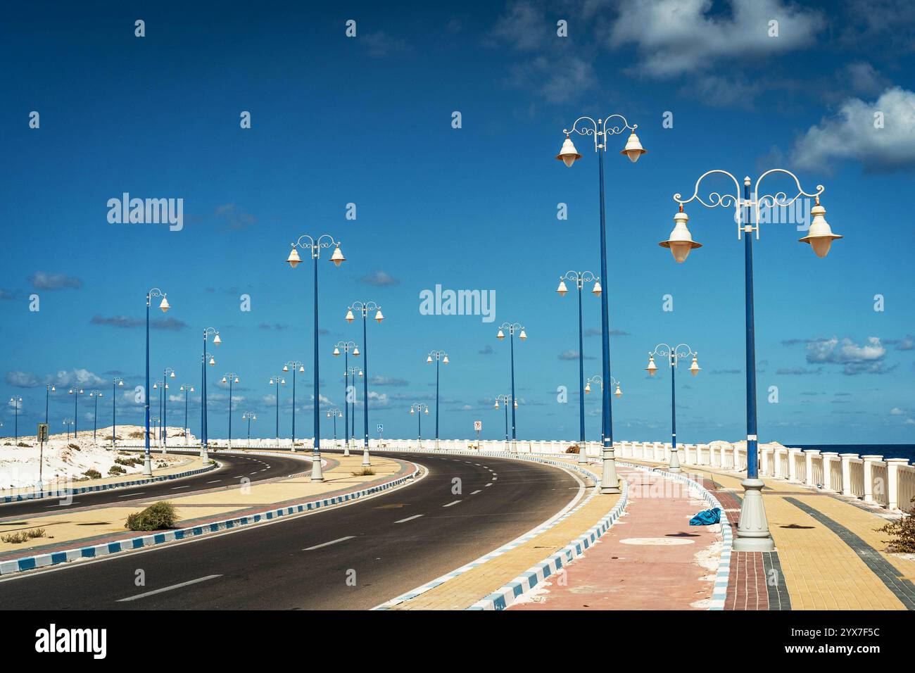 Egyptian coastal road hi-res stock photography and images - Alamy