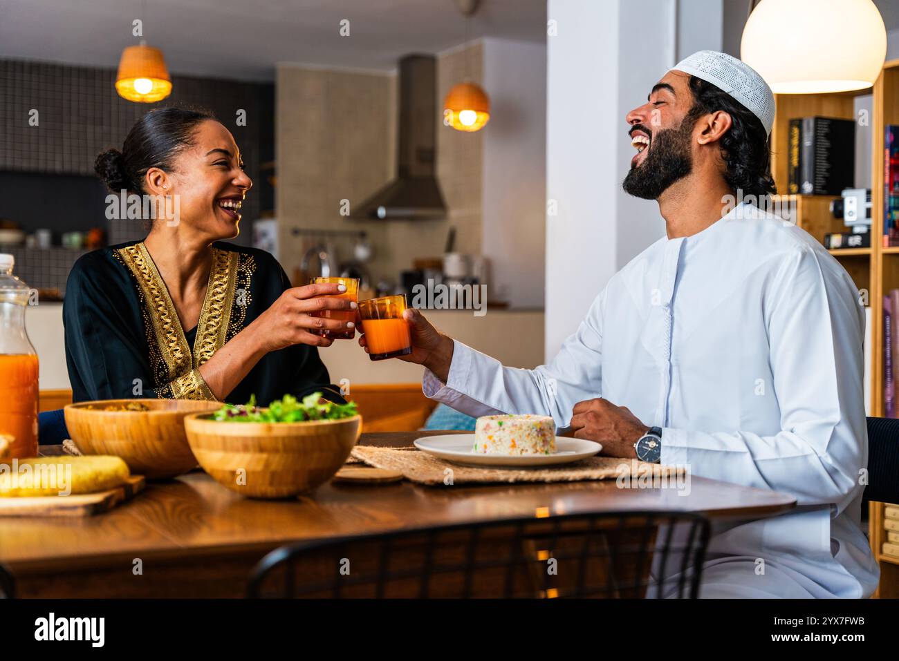 Traditional emirati family meal hi-res stock photography and images - Alamy